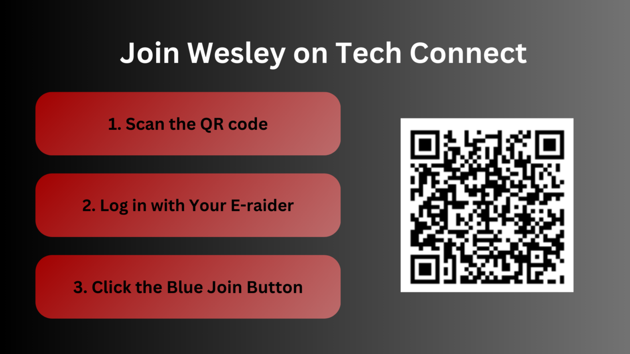 Sign up for Tech Connect - TTU Wesley Foundation